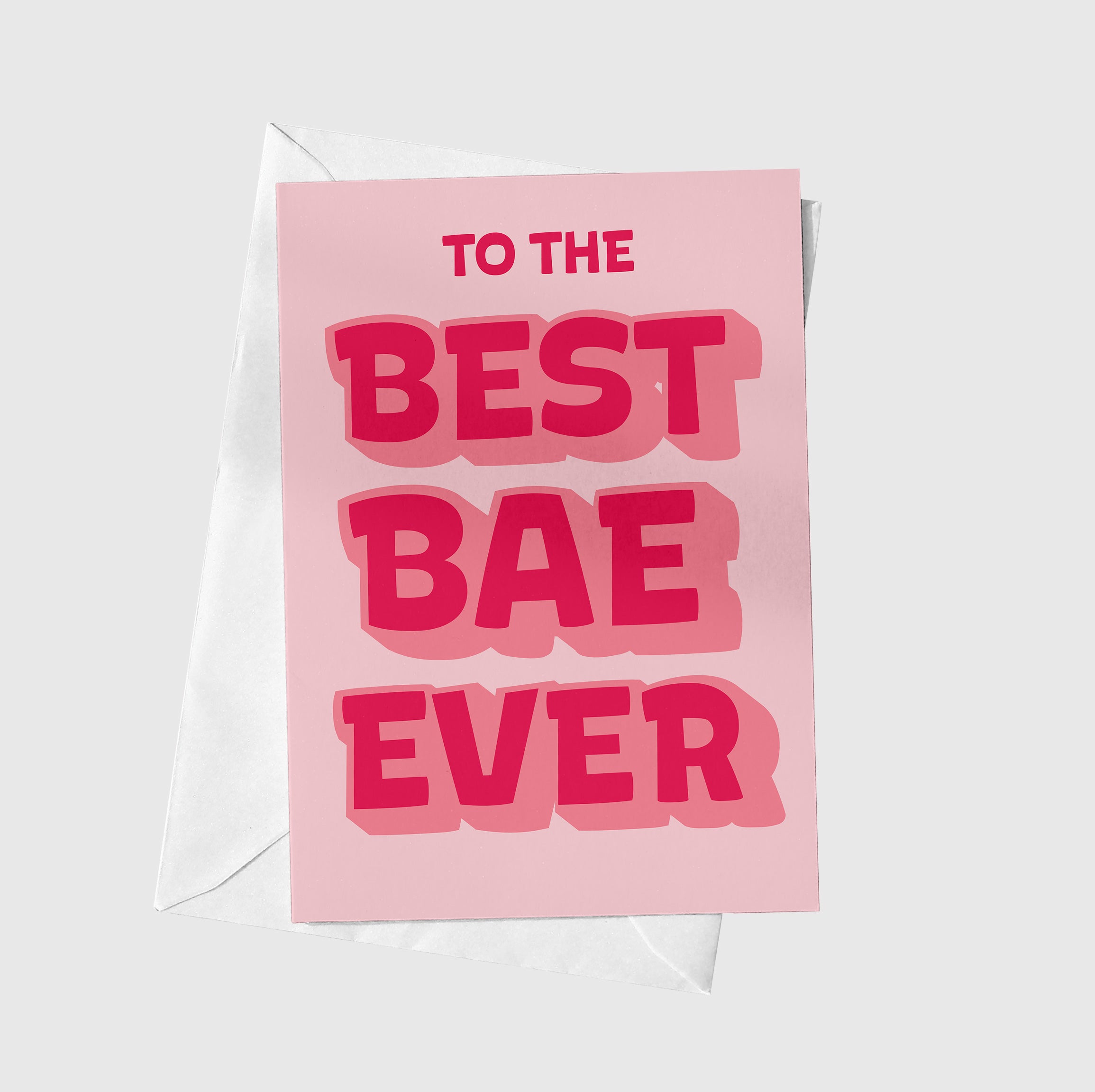 Best Bae Ever A5 Greeting Cards – Studio Concierge